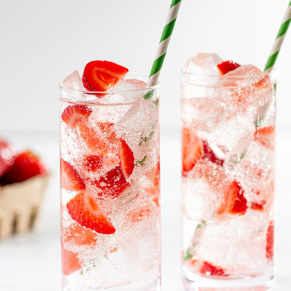 Strawberry Soda Recipe | No Calorie Sweetener & Sugar Substitute ...