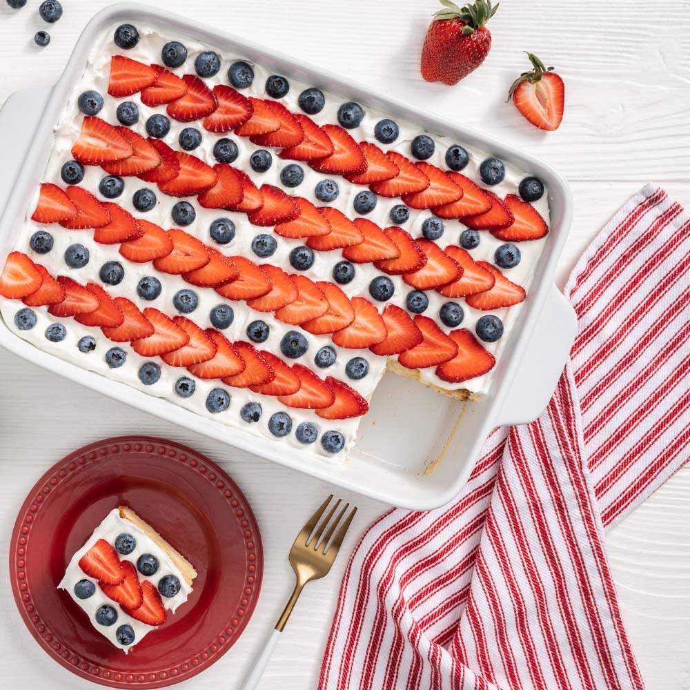 Berry Poke Cake - Splenda®