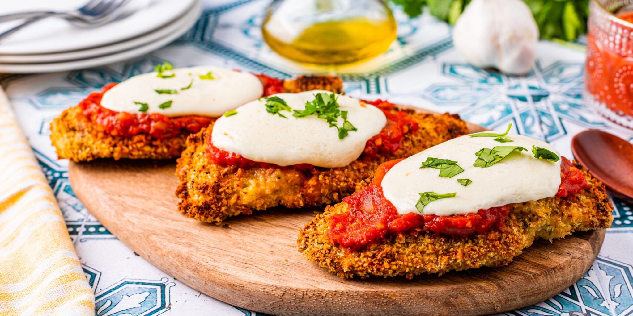 Air-Fryer Chicken Parmesan - Splenda® Air-Fryer Chicken Parmesan - Splenda®
