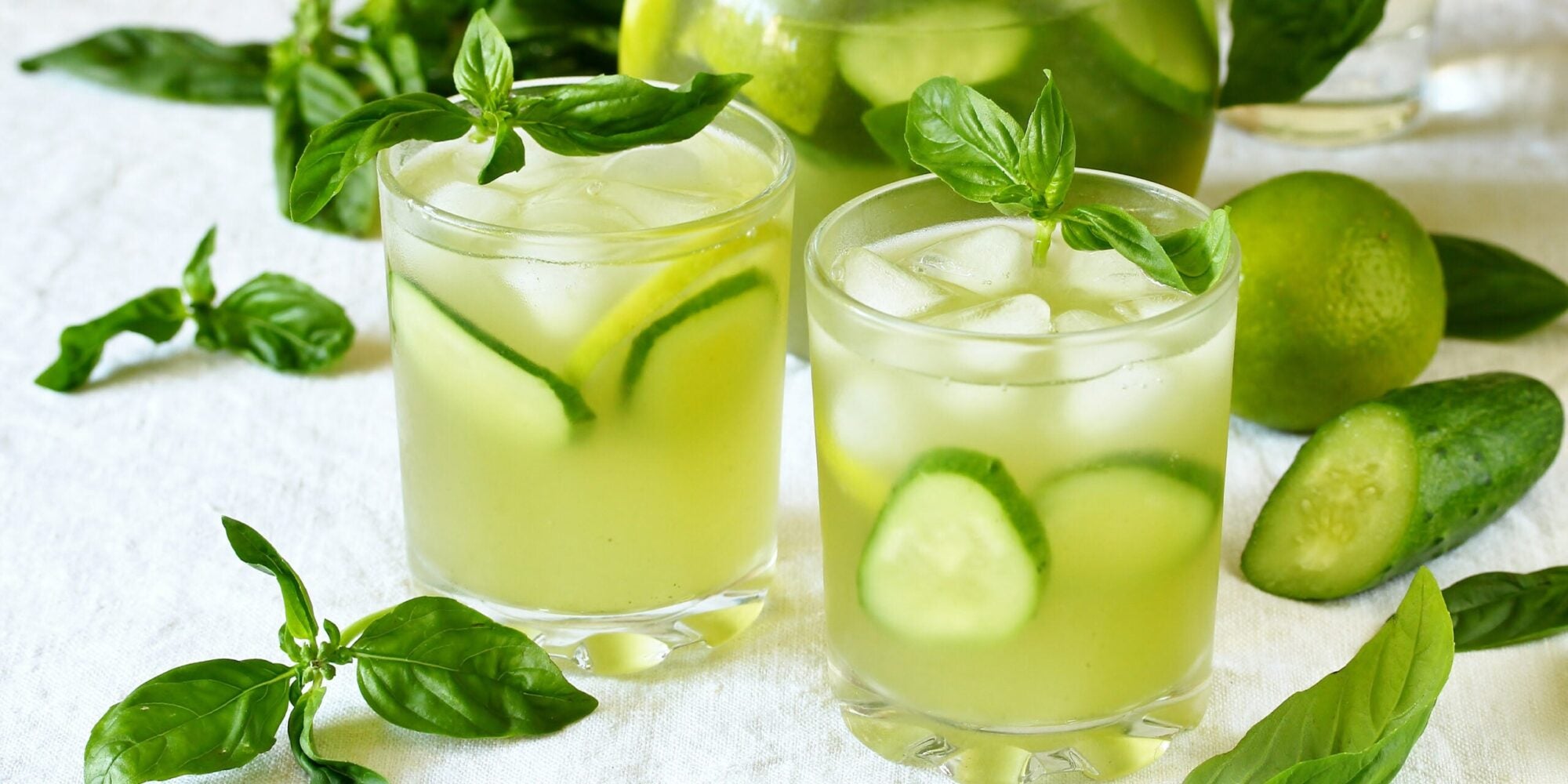 Cucumber Basil Mocktail - Splenda®